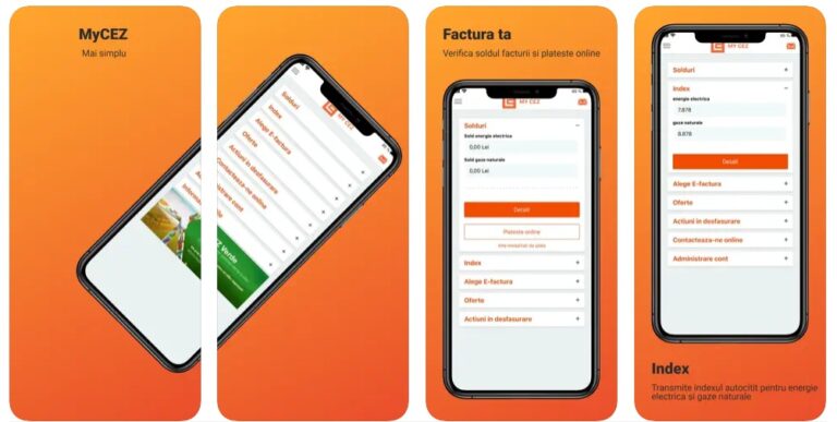 Aplicatia MyCEZ pentru Android si IOS