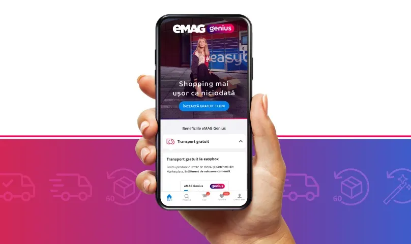 eMAG Genius - Incerca un Cont Gratuit - Info Media